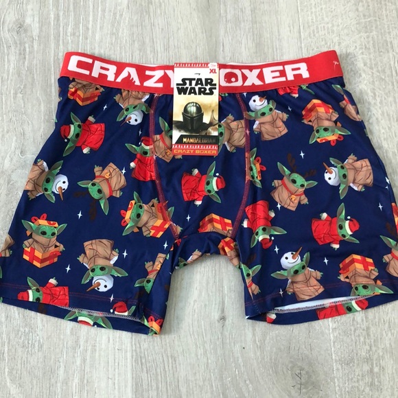 Crazy Boxer | Underwear & Socks | Star Wars Mandalorian Baby Yoda Boxer ...